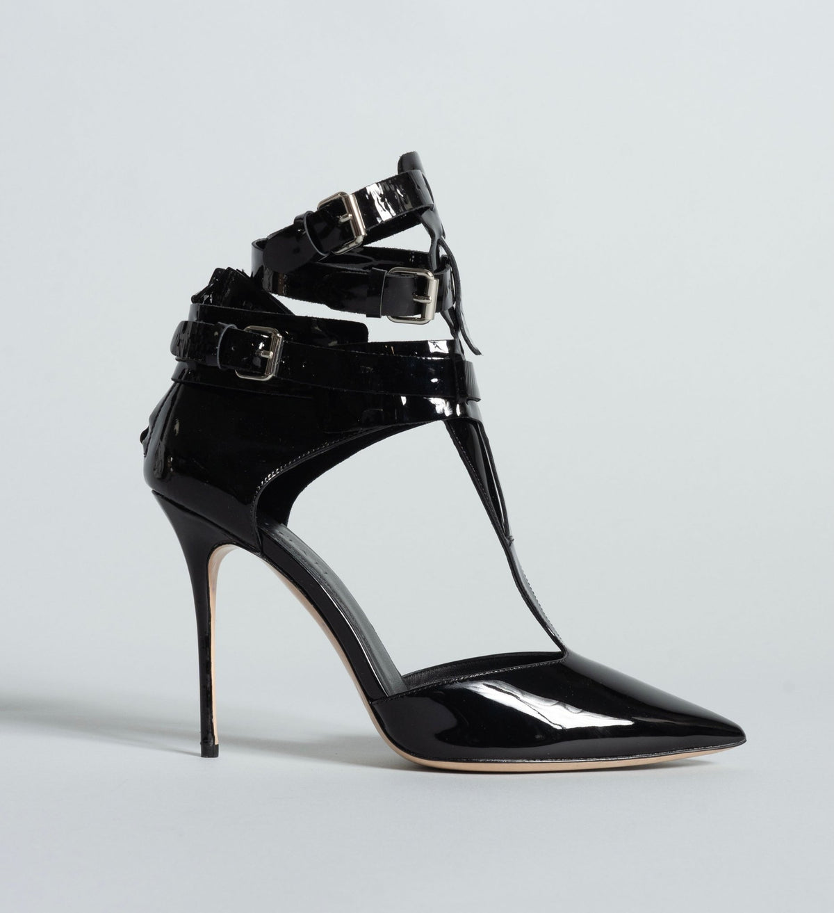 T-STRAP PUMP BLACK – AMINAH ABDUL JILLIL